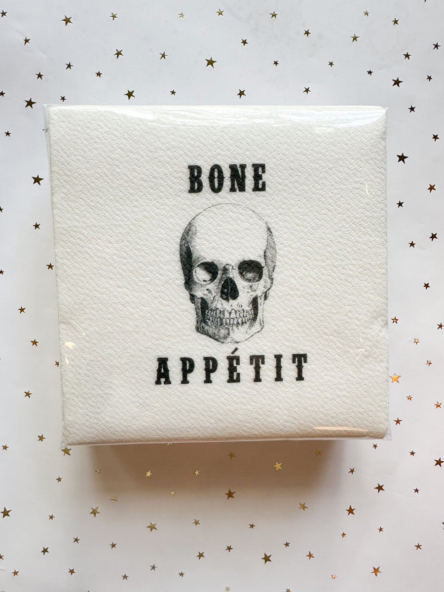 Bone Apetite Luxe Cocktail Napkins – Tiny Tag Co.