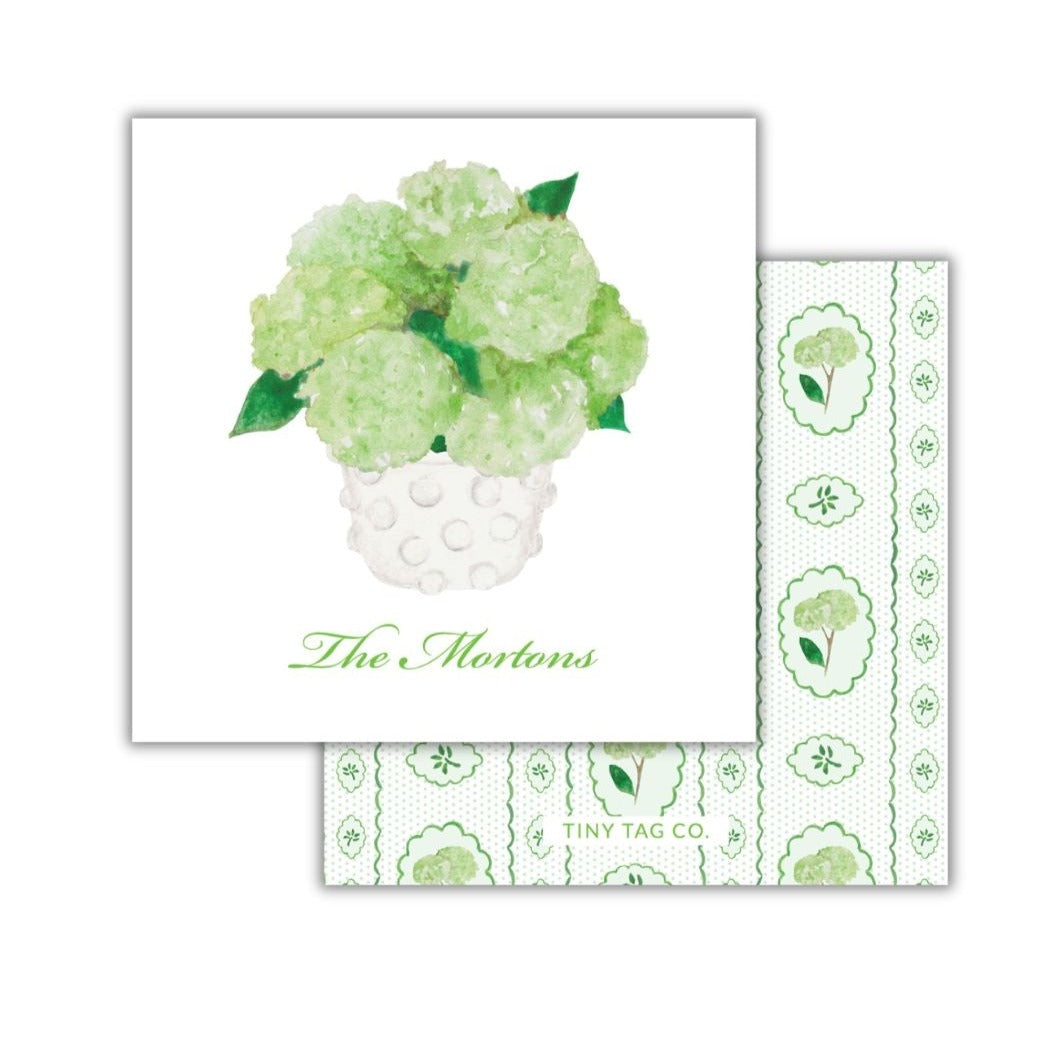 Limelight Hydrangea Gift Tag – Tiny Tag Co.